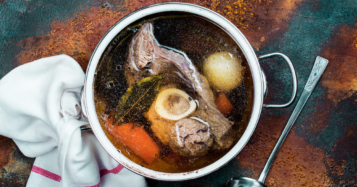 How can you use bone broth to improve your diet?