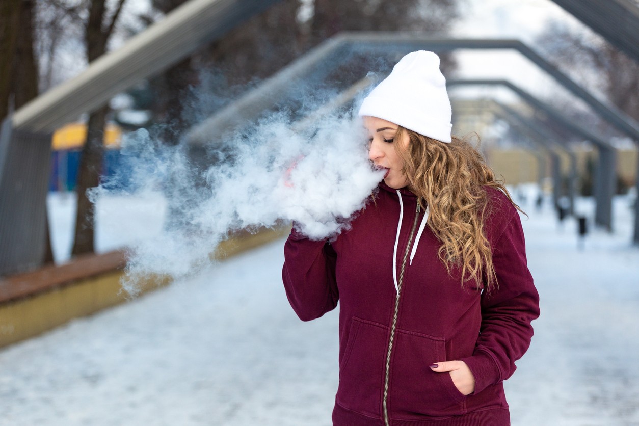How cold is too cold to smoke outside?