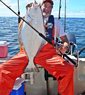 How deep should I fish for halibut?