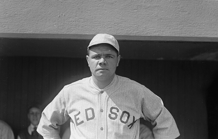 How did Babe Ruth get the name Bambino?