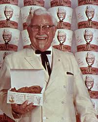 How did Colonel Sanders overcome adversity?