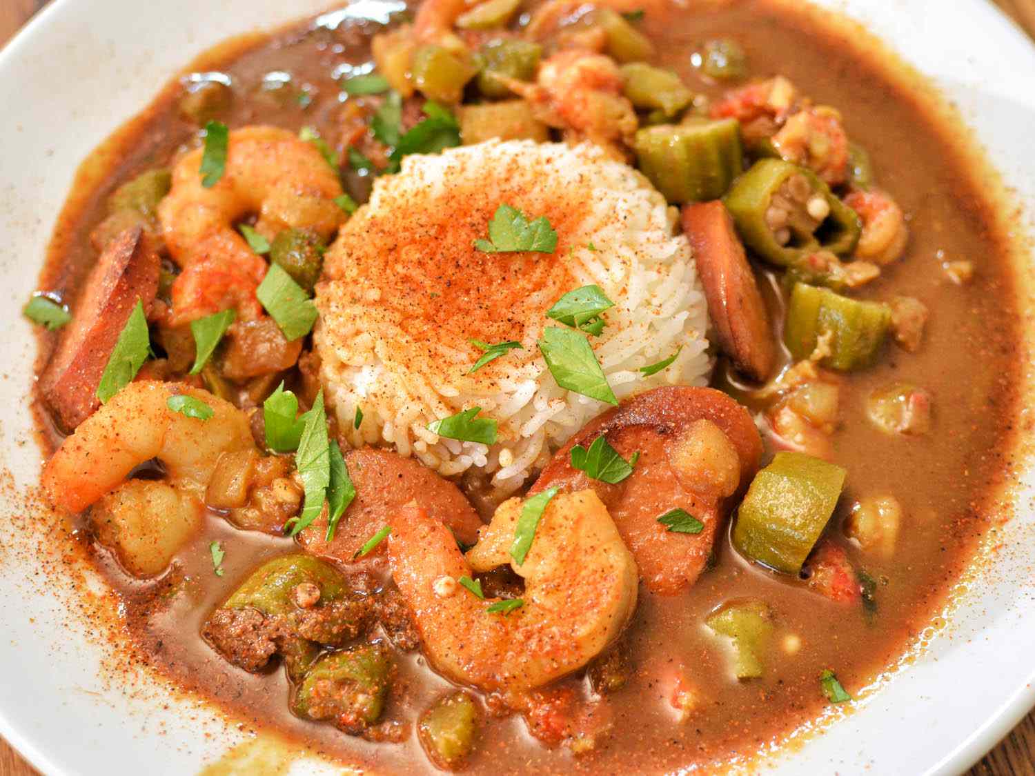 How did gumbo come to America?