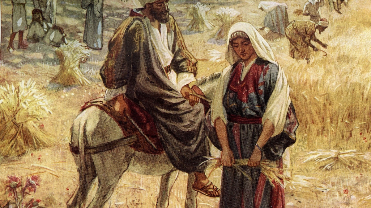 How did Ruth become Boaz wife?