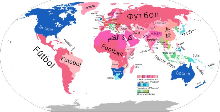 How did soccer spread around the world?