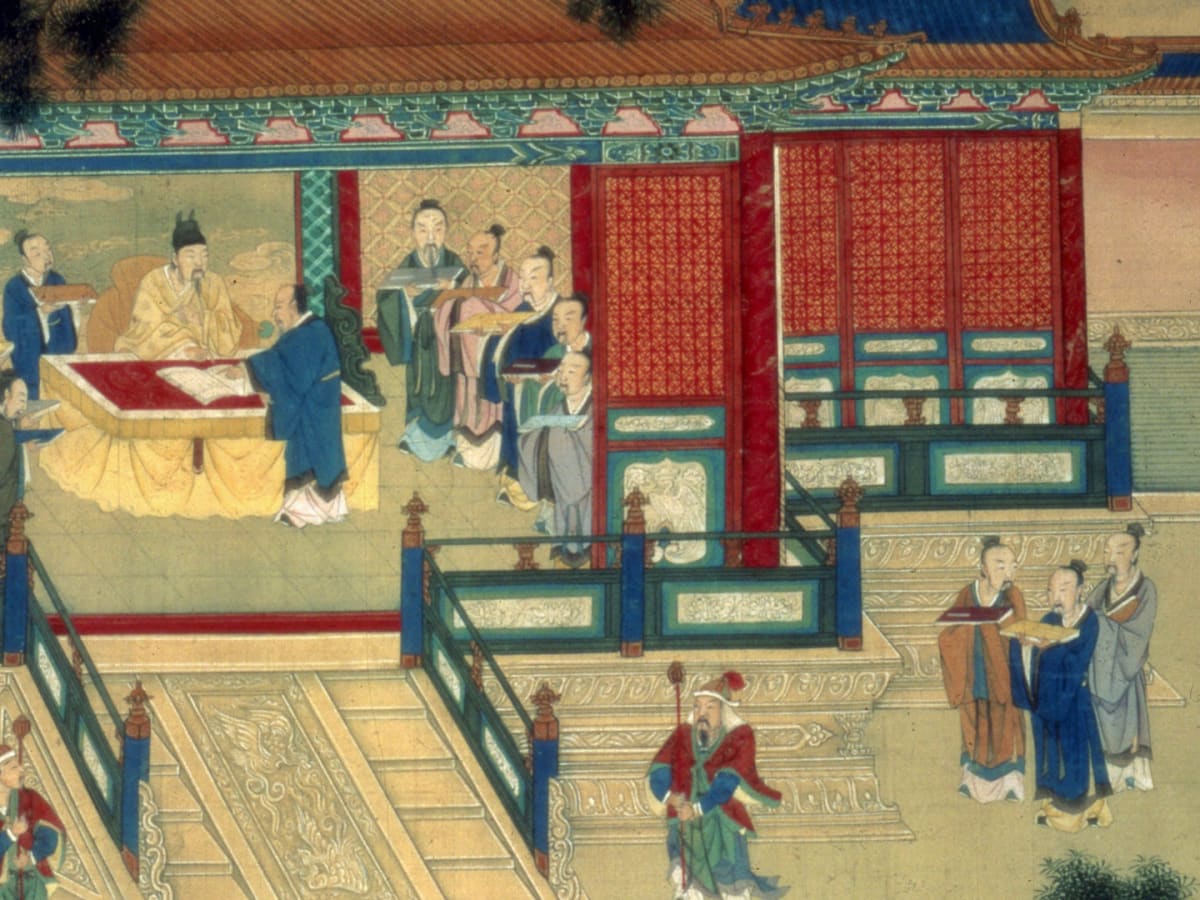 How did the Chinese earn a living in ancient China?