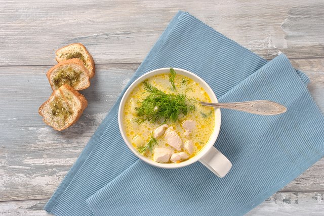 How do I add flavor to bland chicken soup?