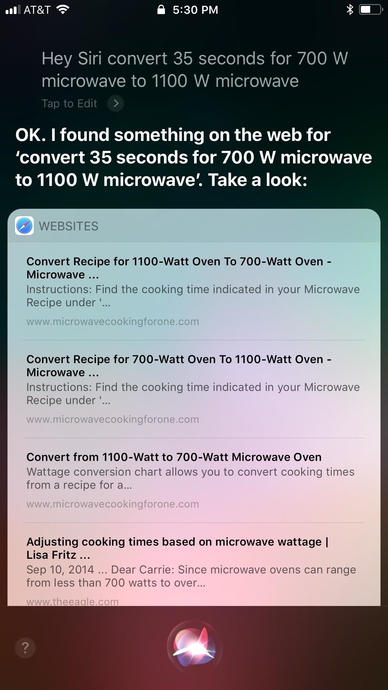 How do I adjust microwave cooking times?