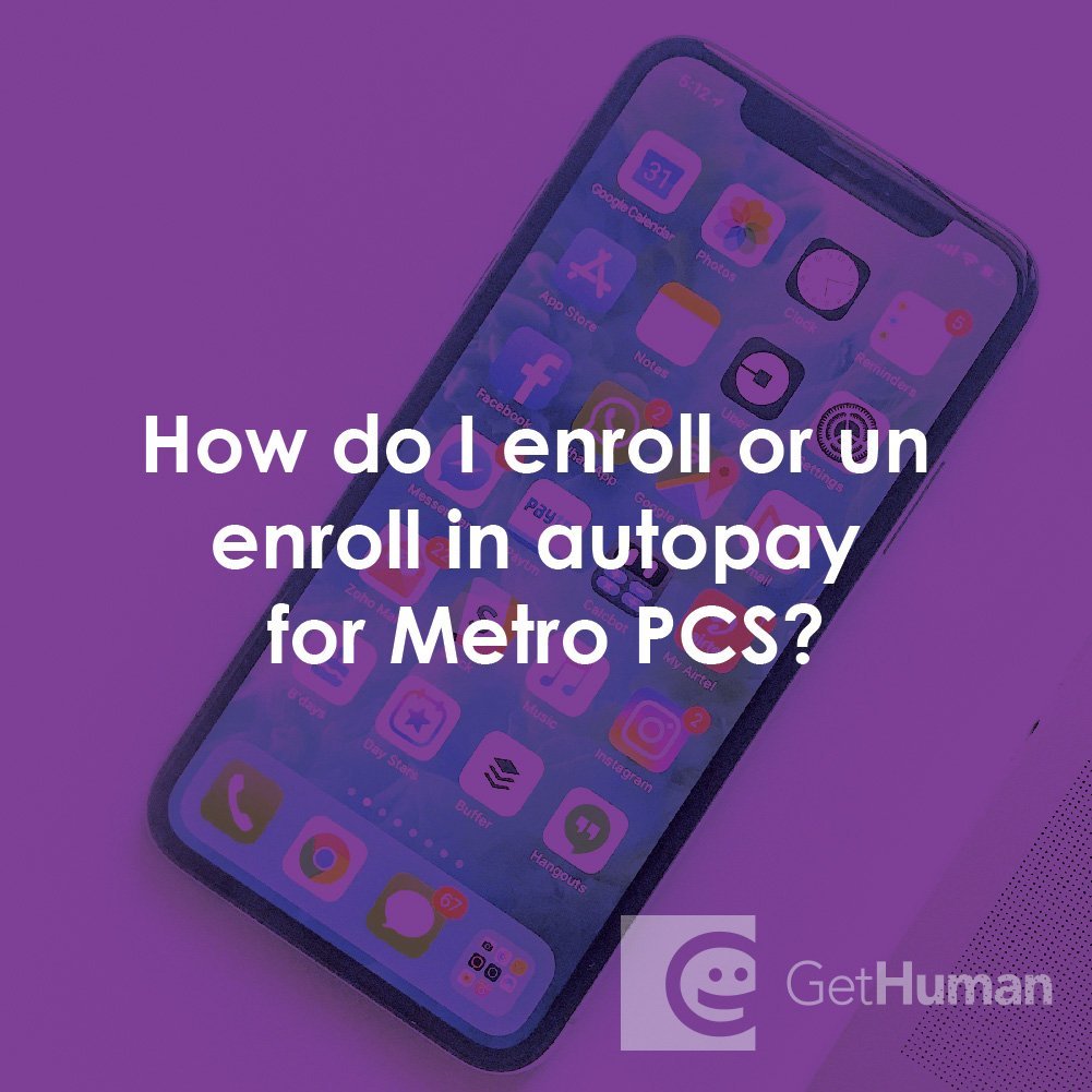 How do I AutoPay MetroPCS?