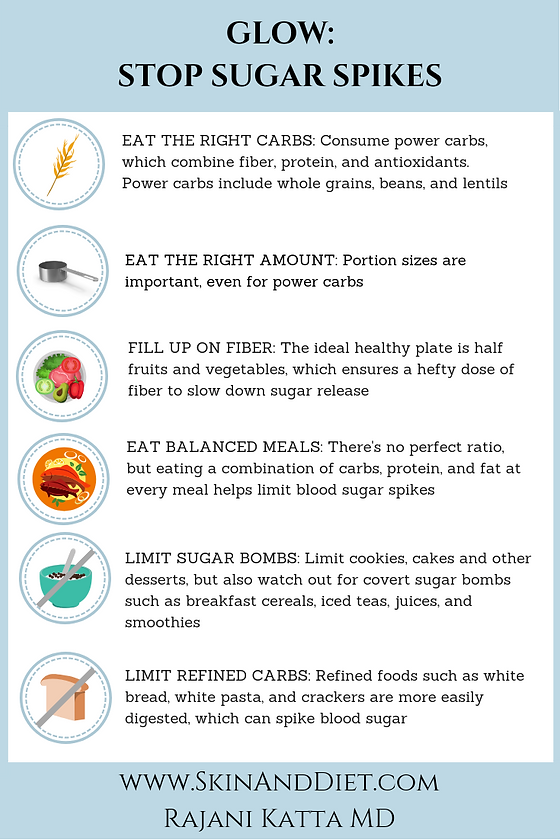 How do I bring my blood sugar down when it spikes?