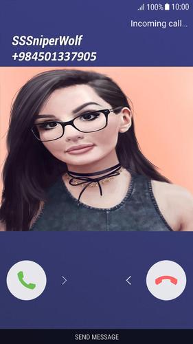 How do I call SSSniperWolf?