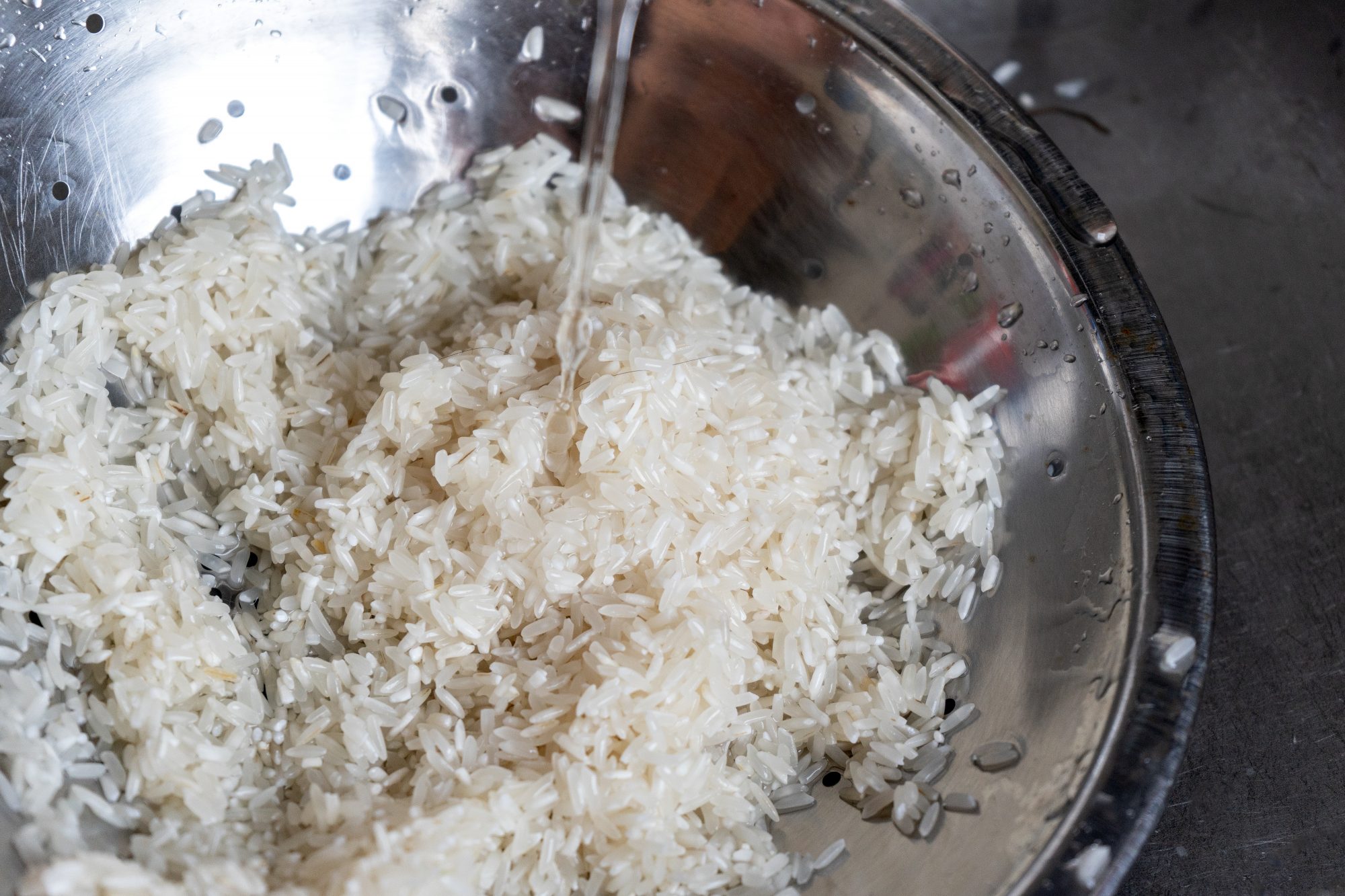 How do I clean my rice?