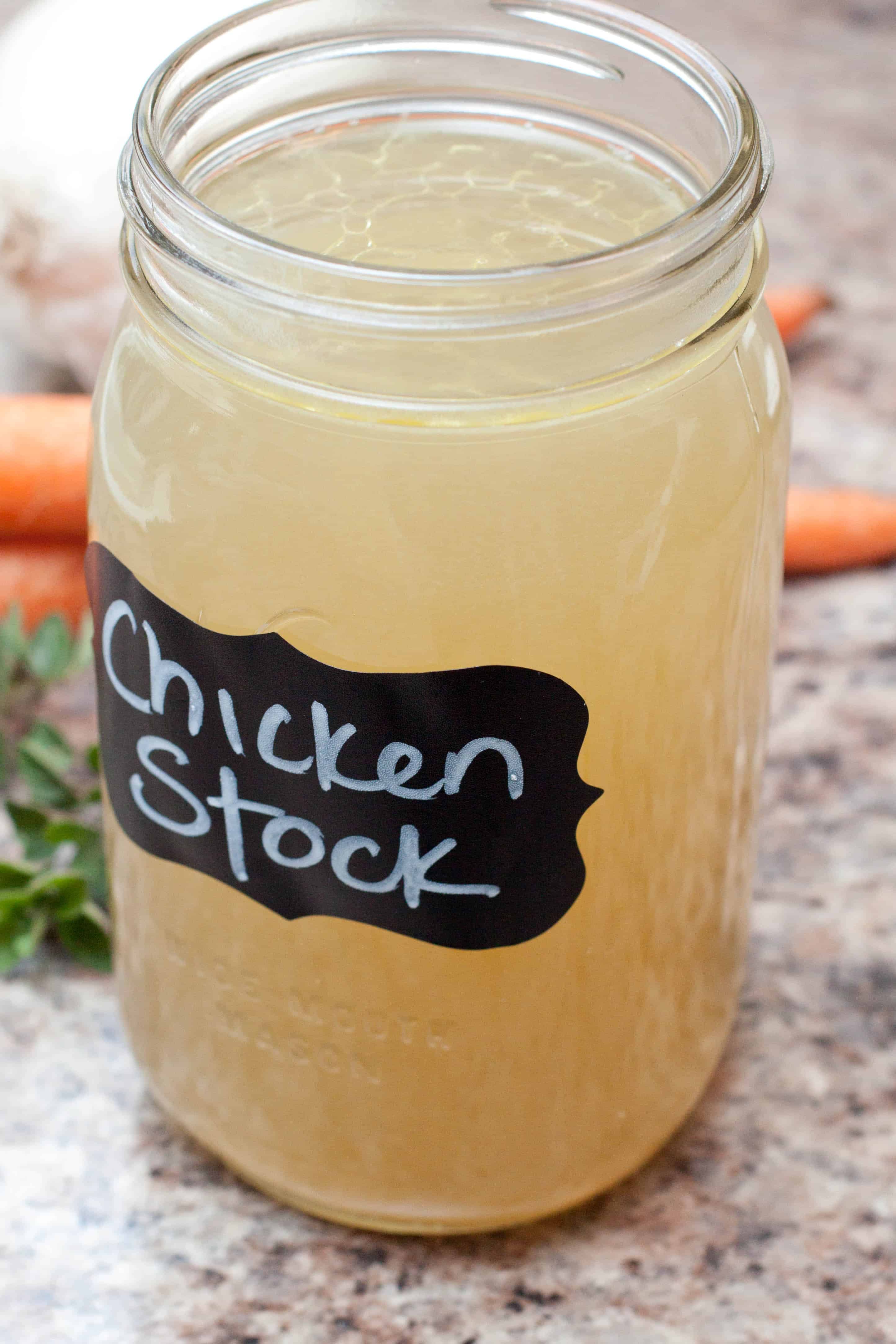 How do I clear cloudy chicken stock?