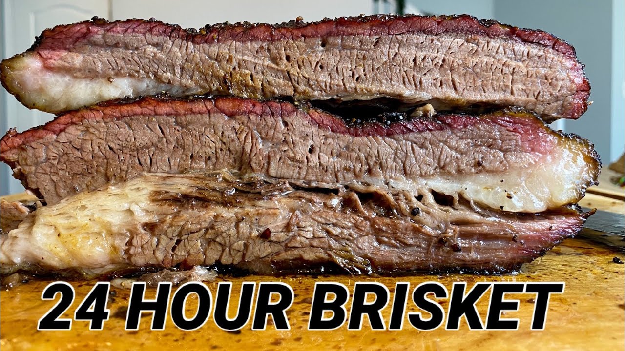 How do I cook a brisket for 24 hours?