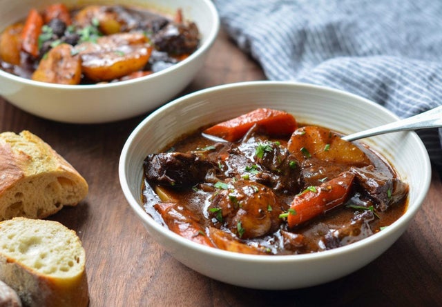 How do I doctor up a bland beef stew?