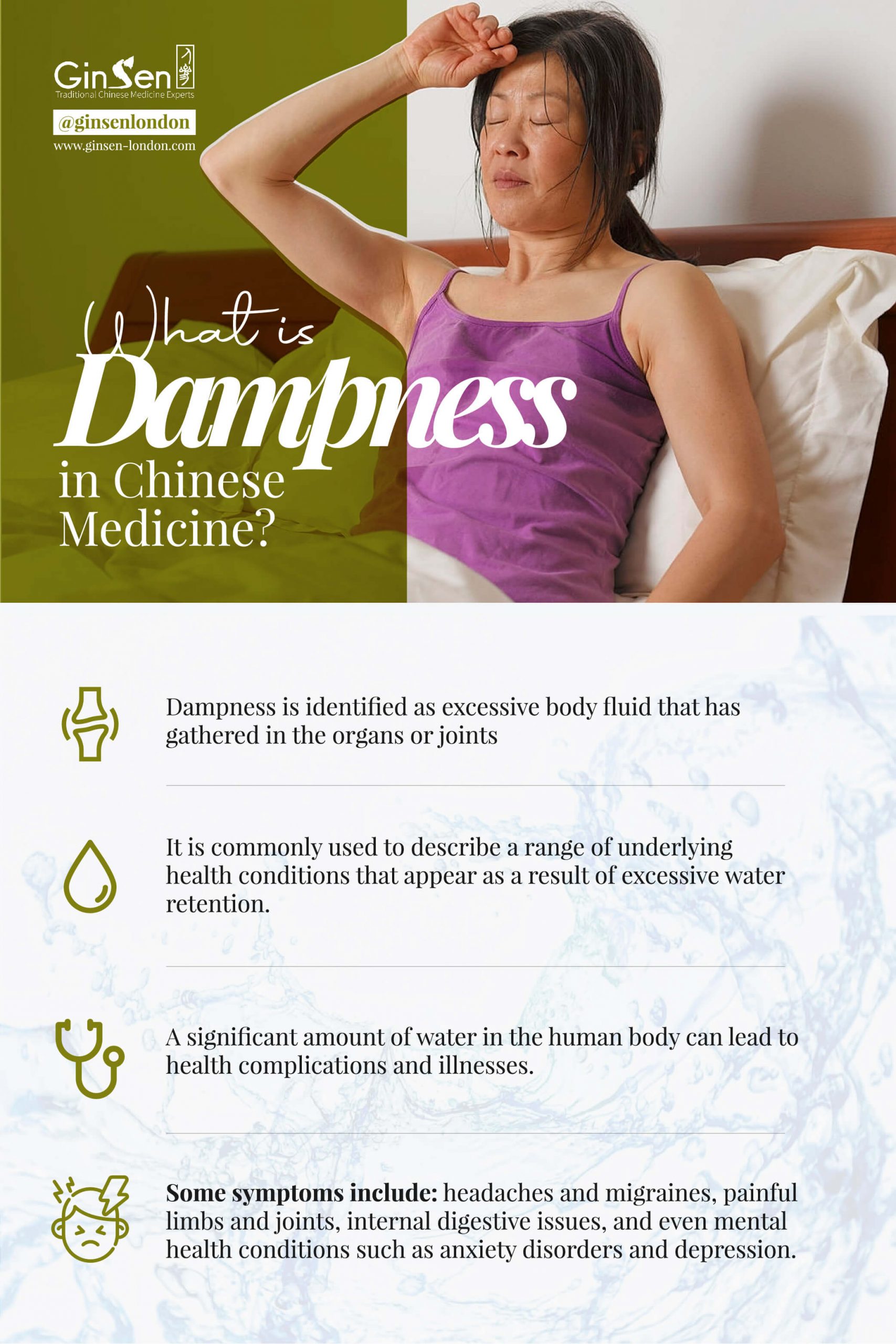 How do I get rid of dampness in my body TCM?