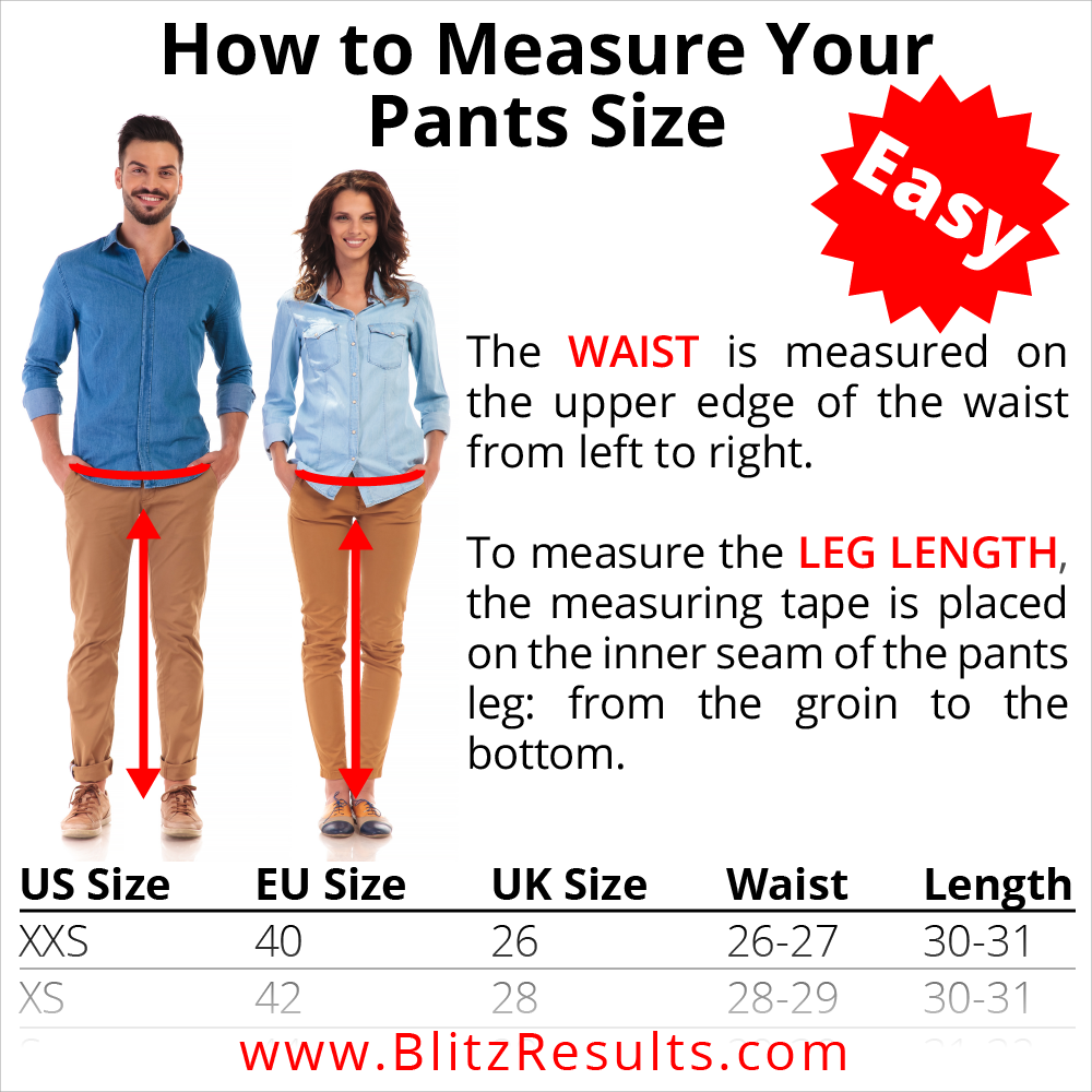 How do I know what my pant size is?