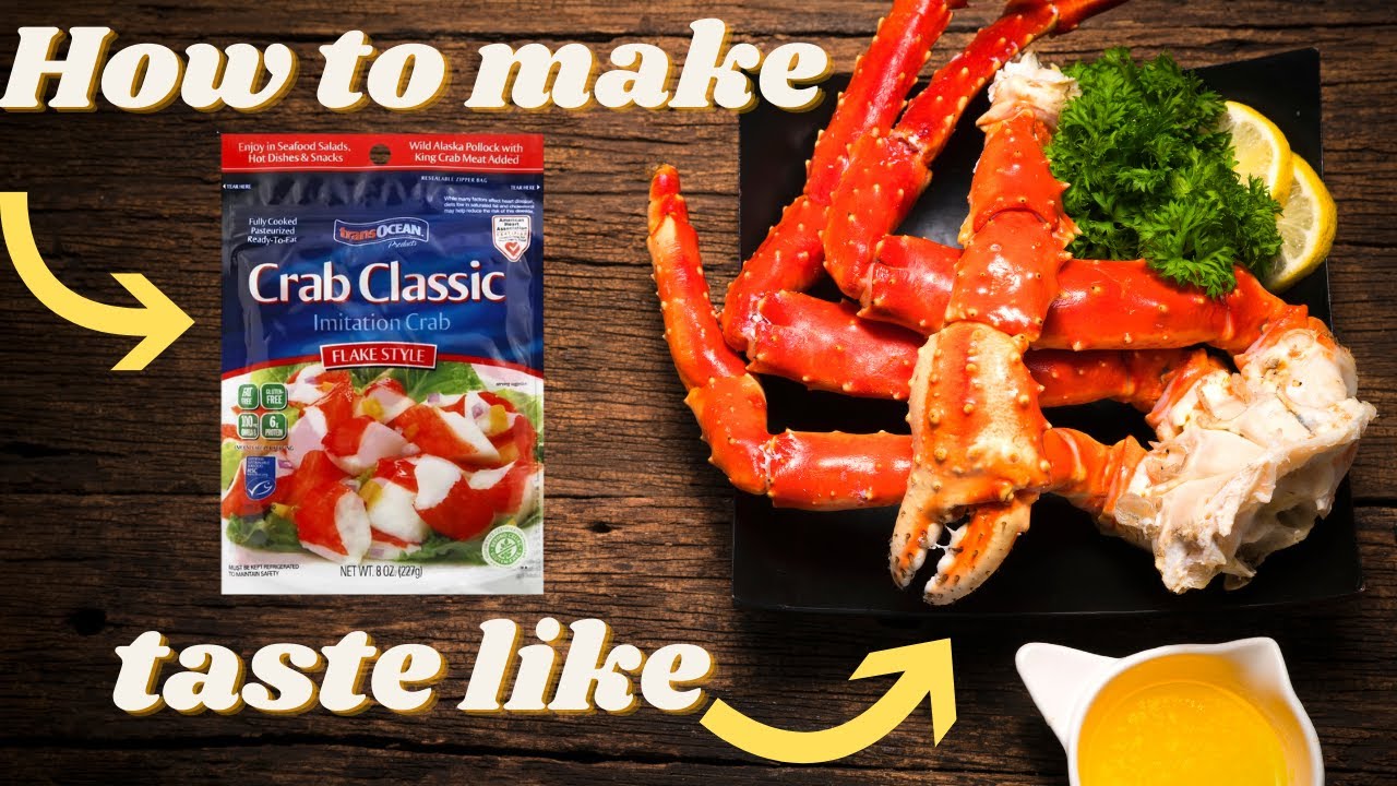 How do I make imitation crab meat taste good?