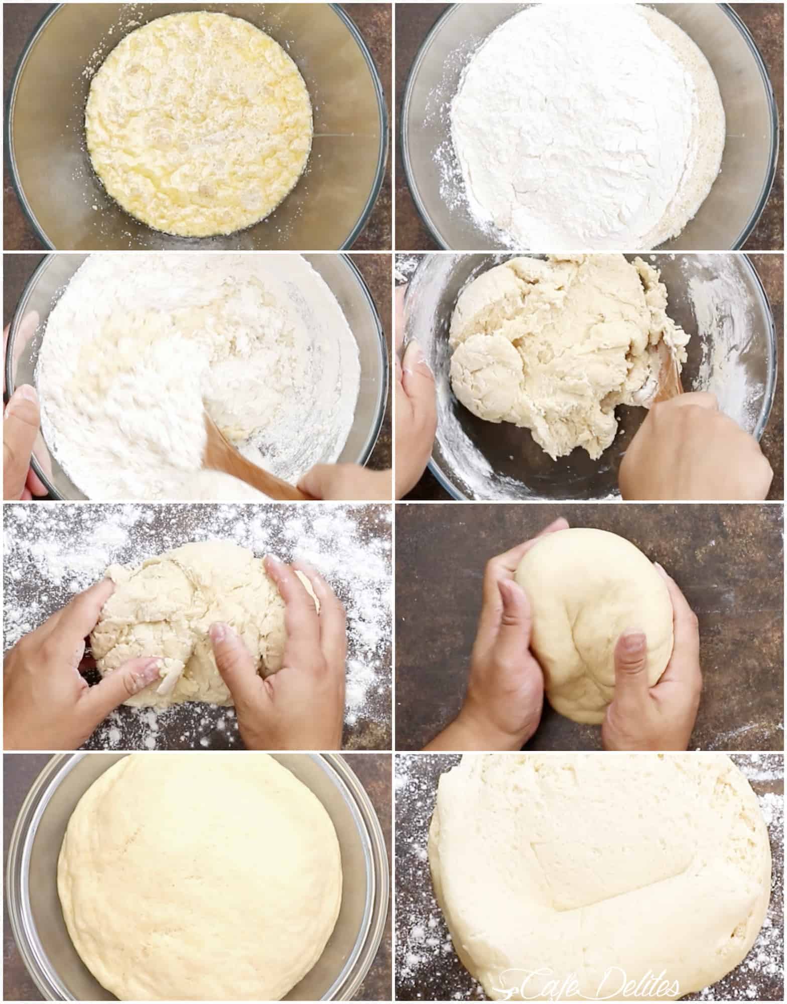 How do I make my dough soft and fluffy?