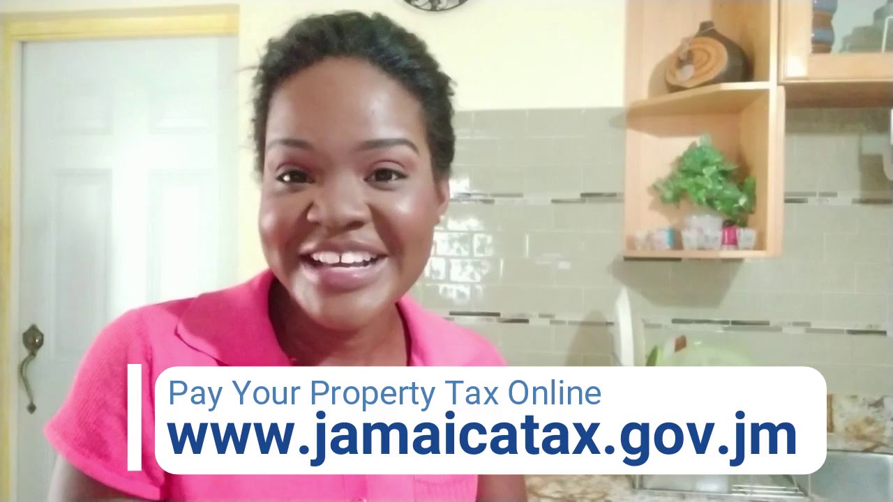 How do I pay my property taxes online in Jamaica?