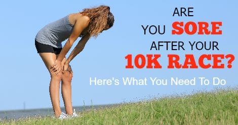How do I recover after a 10 mile run?