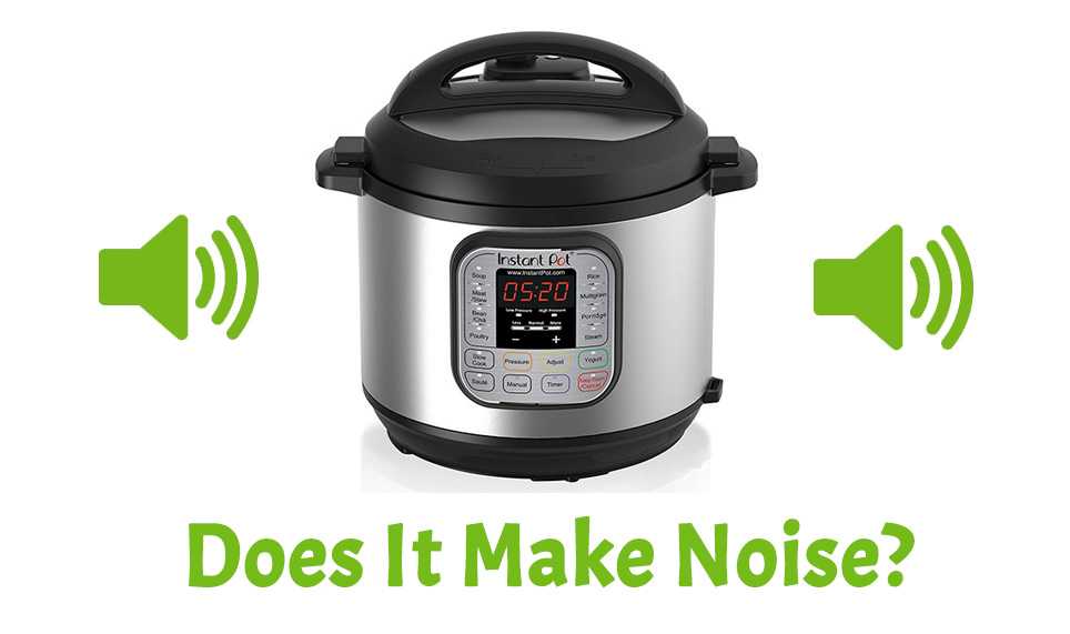 How do I reduce noise in my pressure cooker?