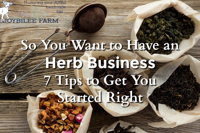 How do I start my own herb business?