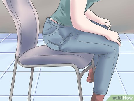 How do I stop myself from farting while sitting?