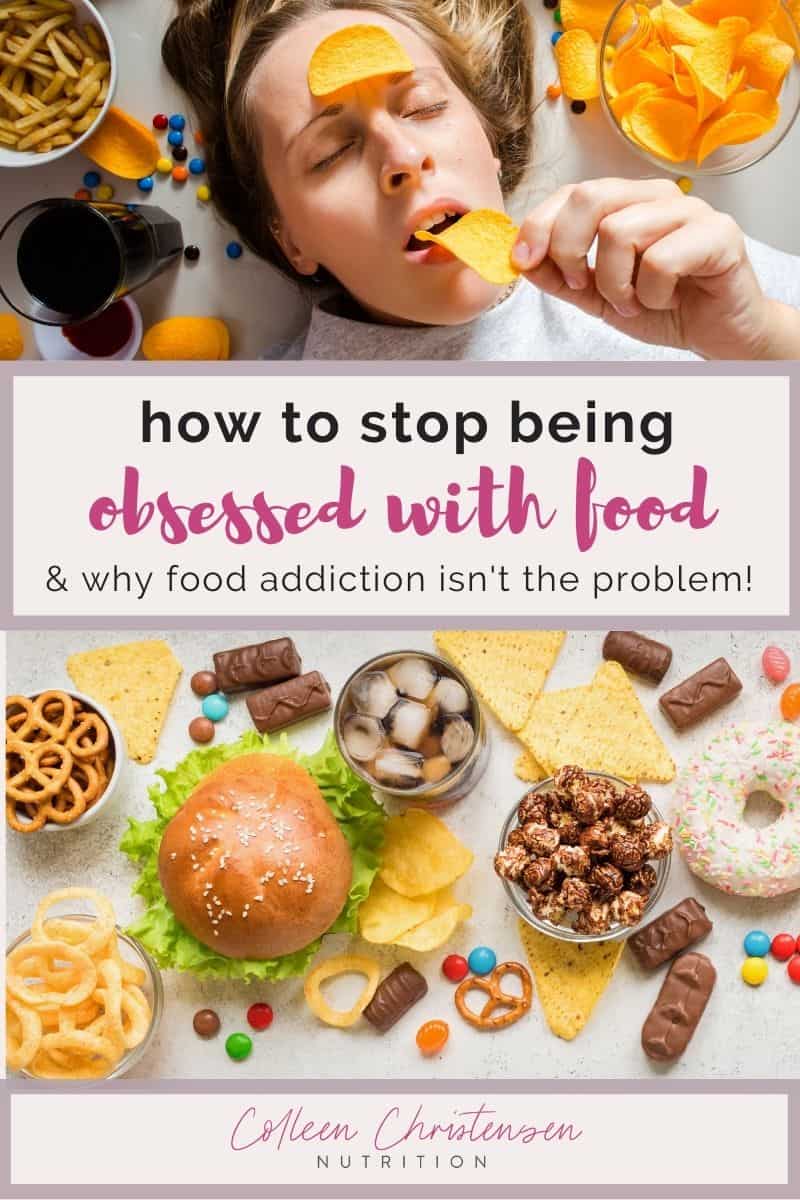 How do I stop obsessing over food and overeating?