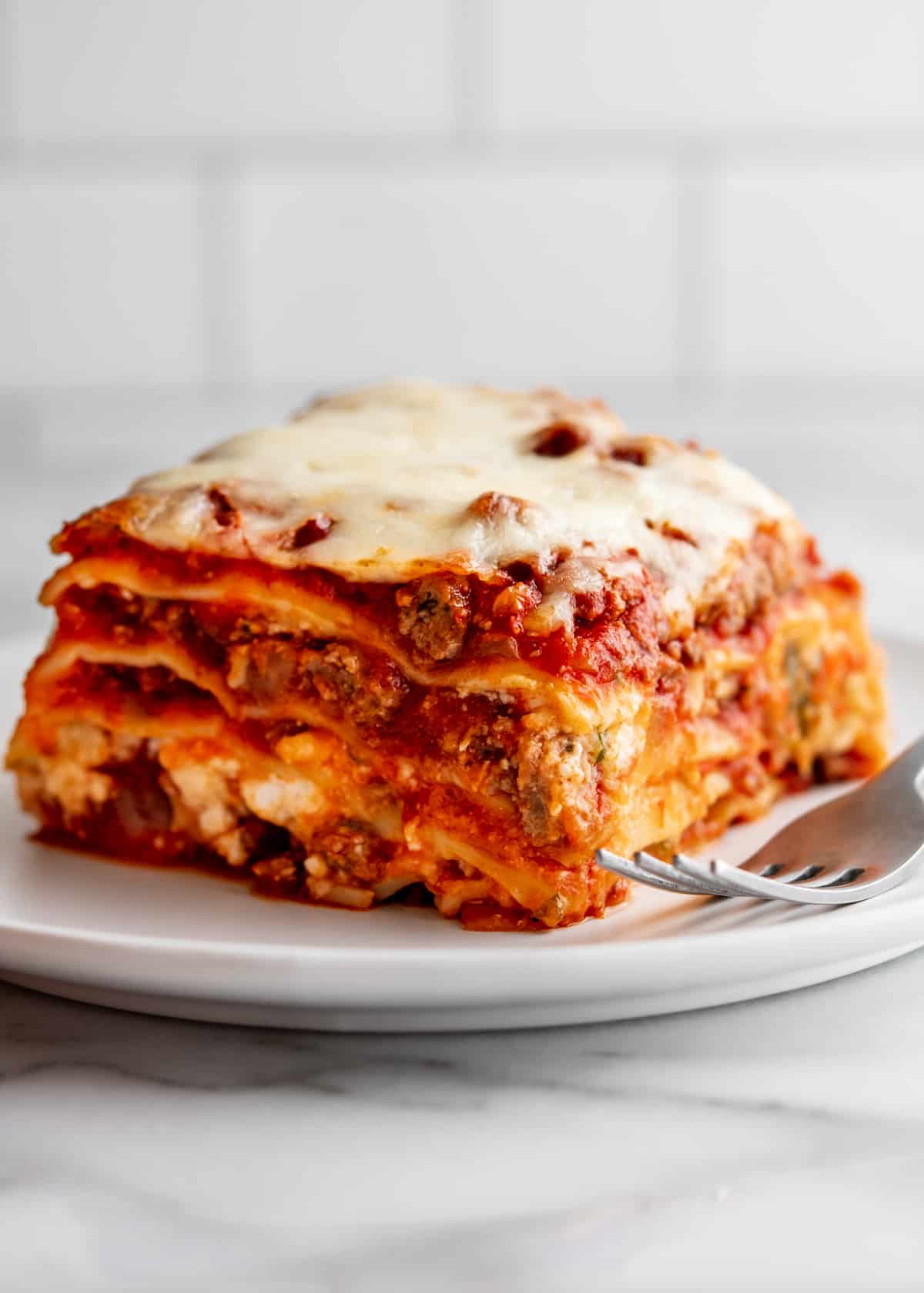 How do I substitute cottage cheese for ricotta in lasagna?