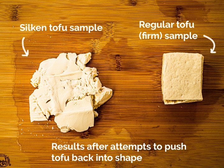 How do I turn firm tofu into silken tofu?