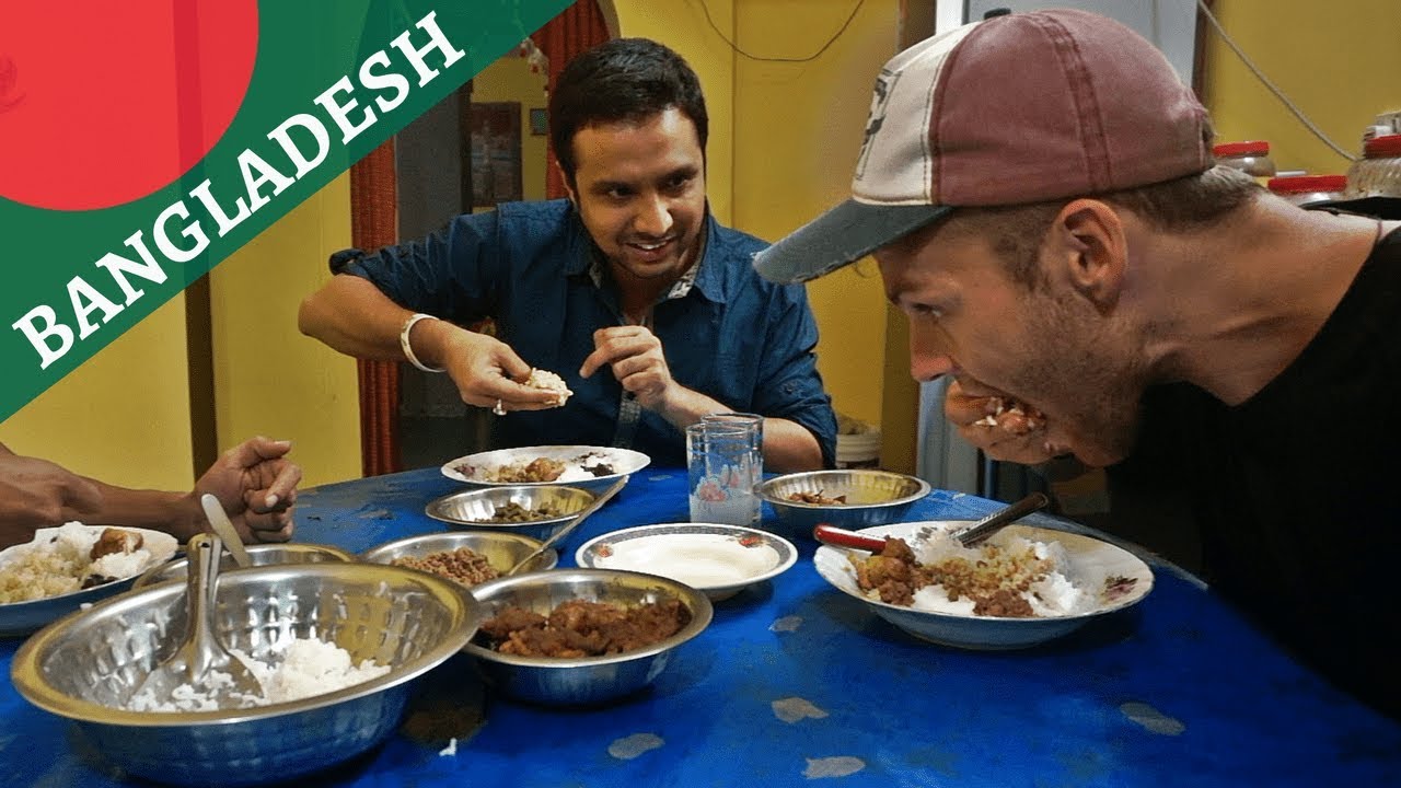 How do people in Bangladesh eat?