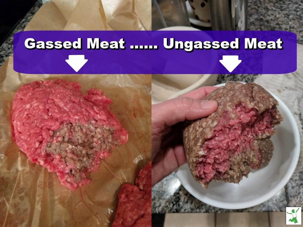 How do they make meat look red?