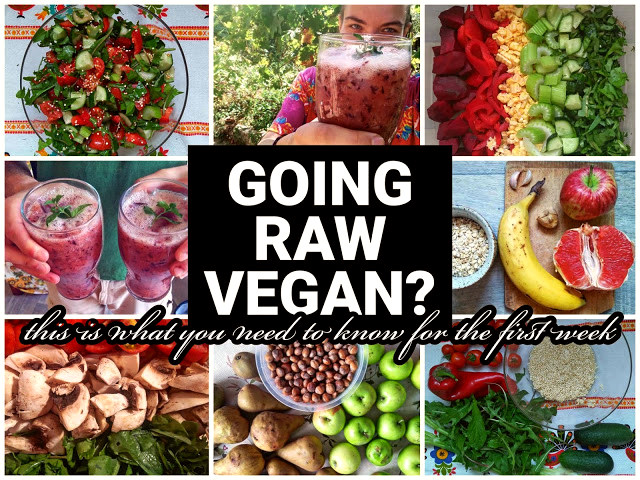 How do vegans become fully raw?