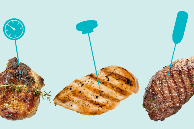 How do you accurately use a meat thermometer?