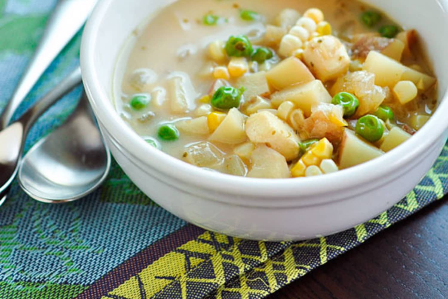 How do you add dairy to hot soup?