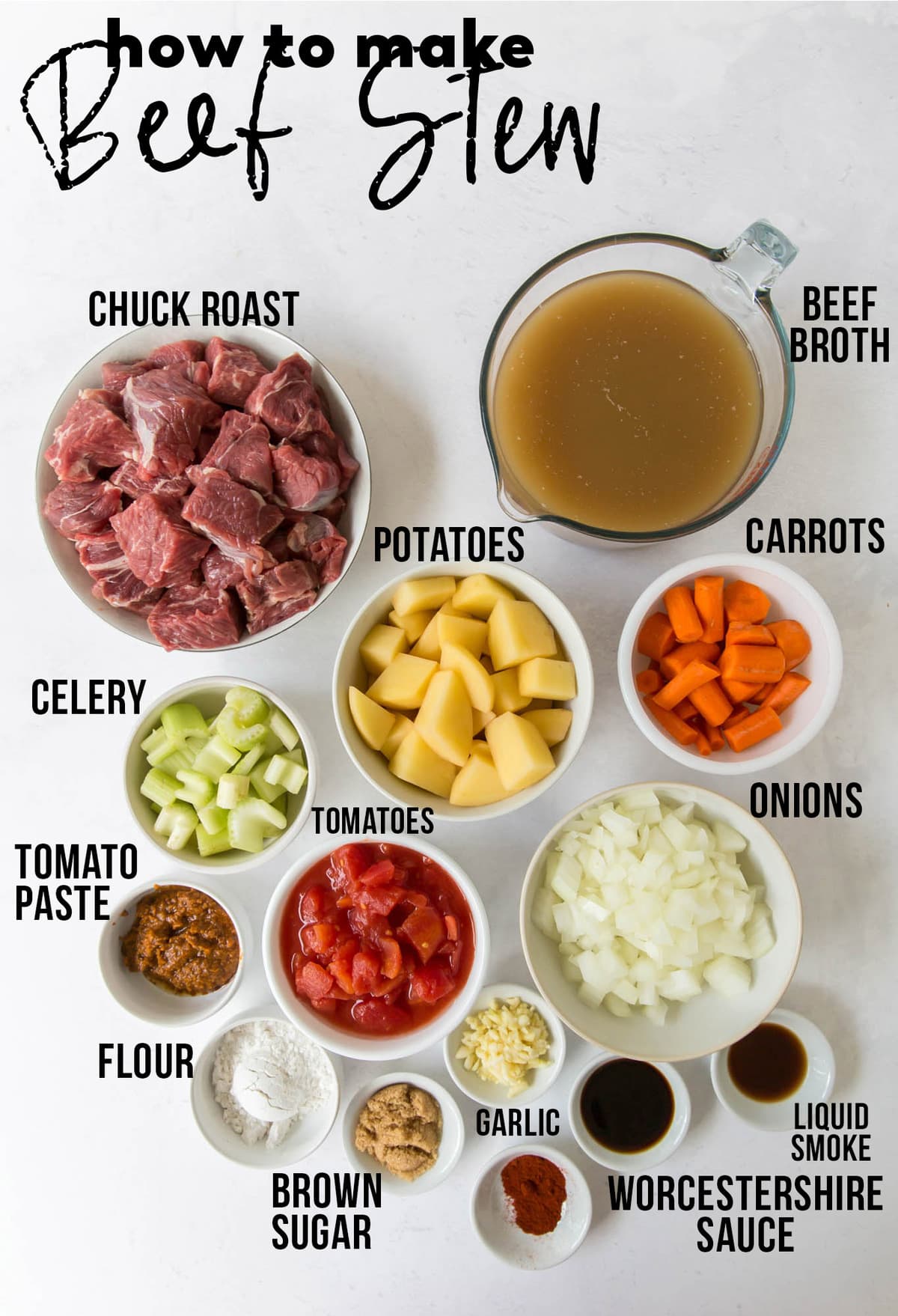 How do you add flavor to stewed beef?