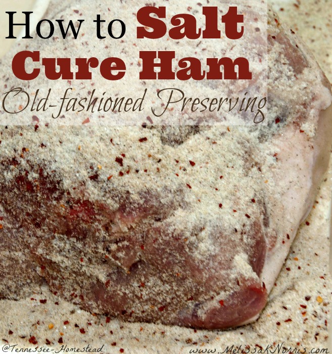 How do you add salt to ham?