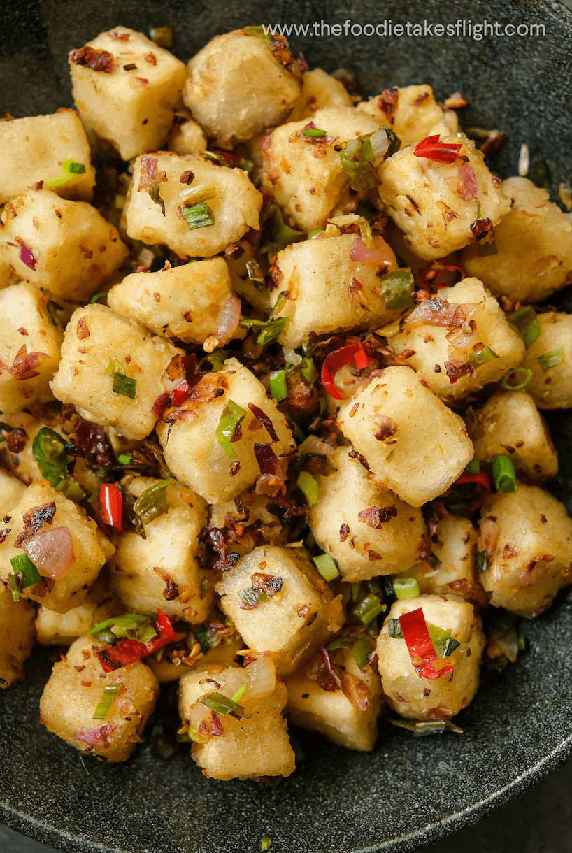 How do you add salt to tofu?