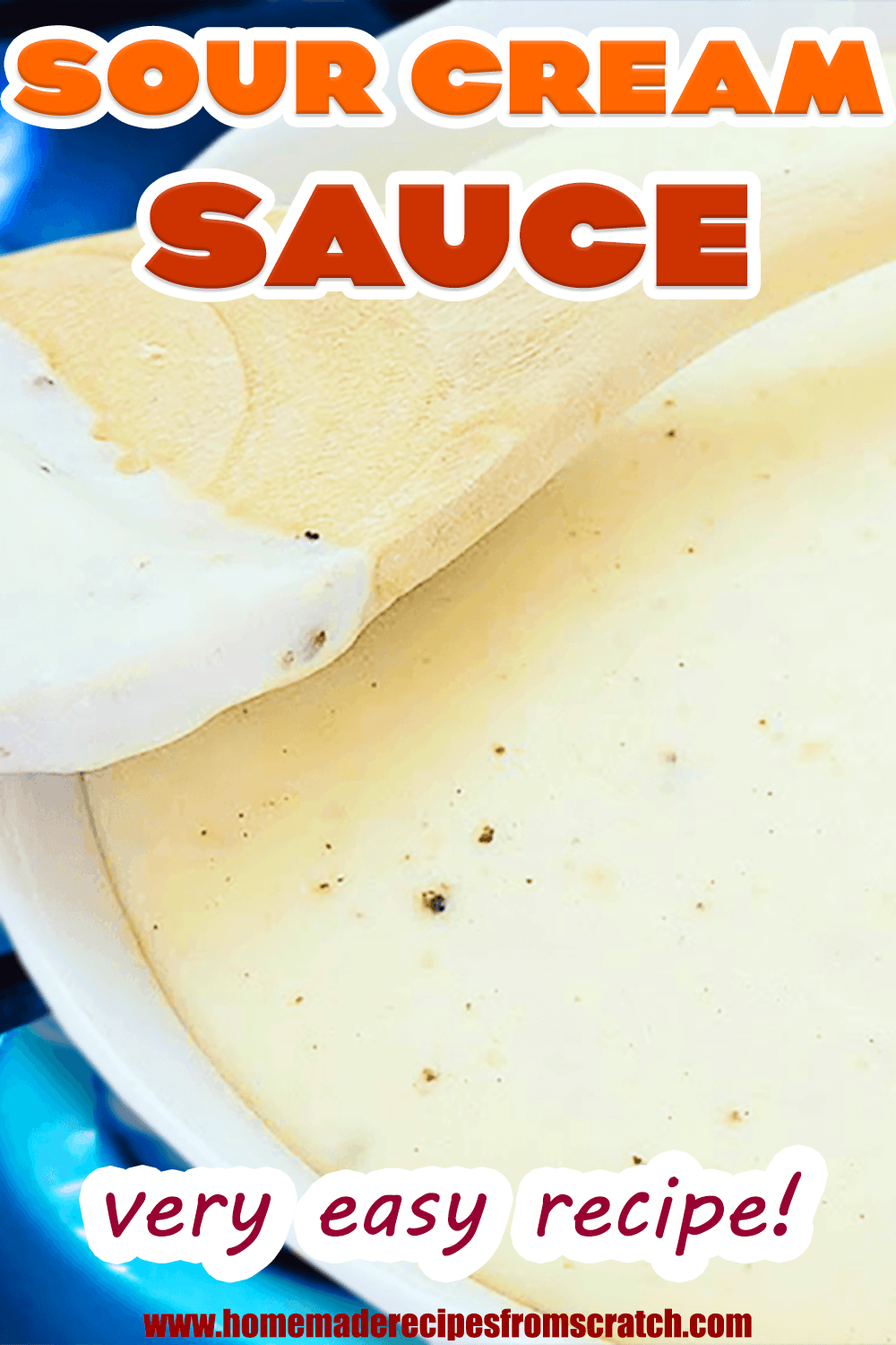 How do you add sour cream to sauce?