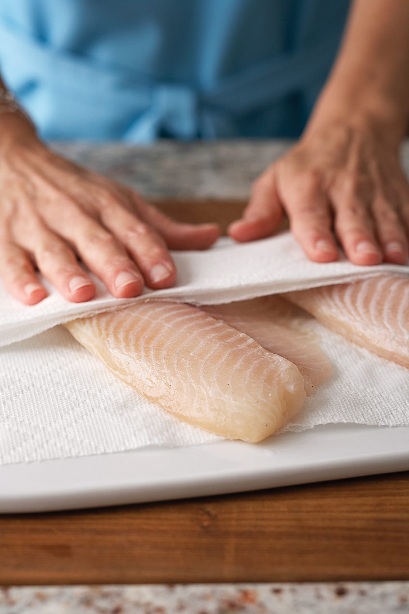 How do you bake fish without drying it out?