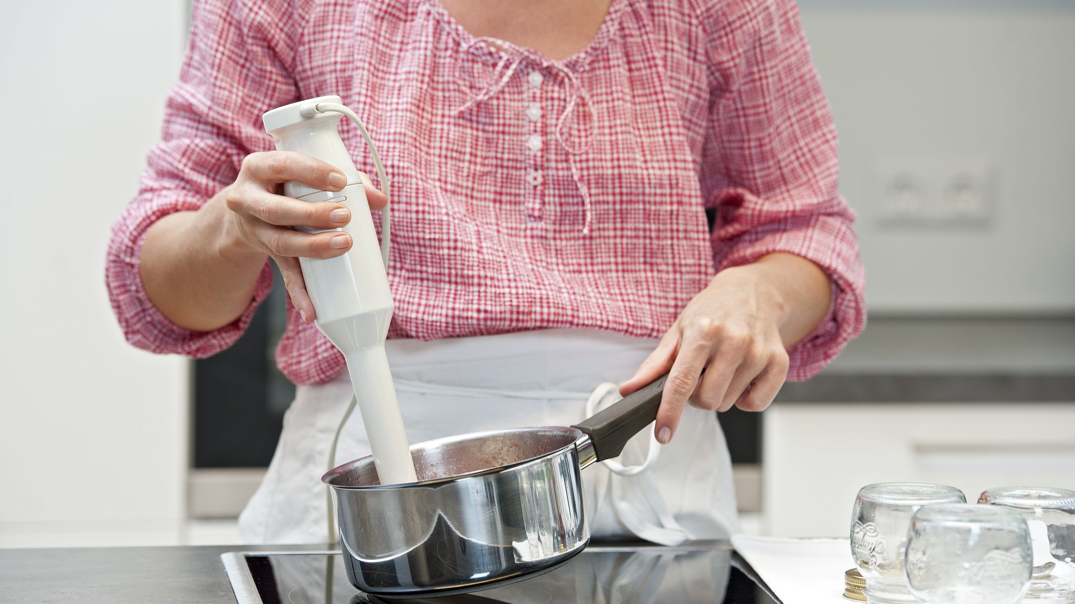 How do you blend food without a hand blender?