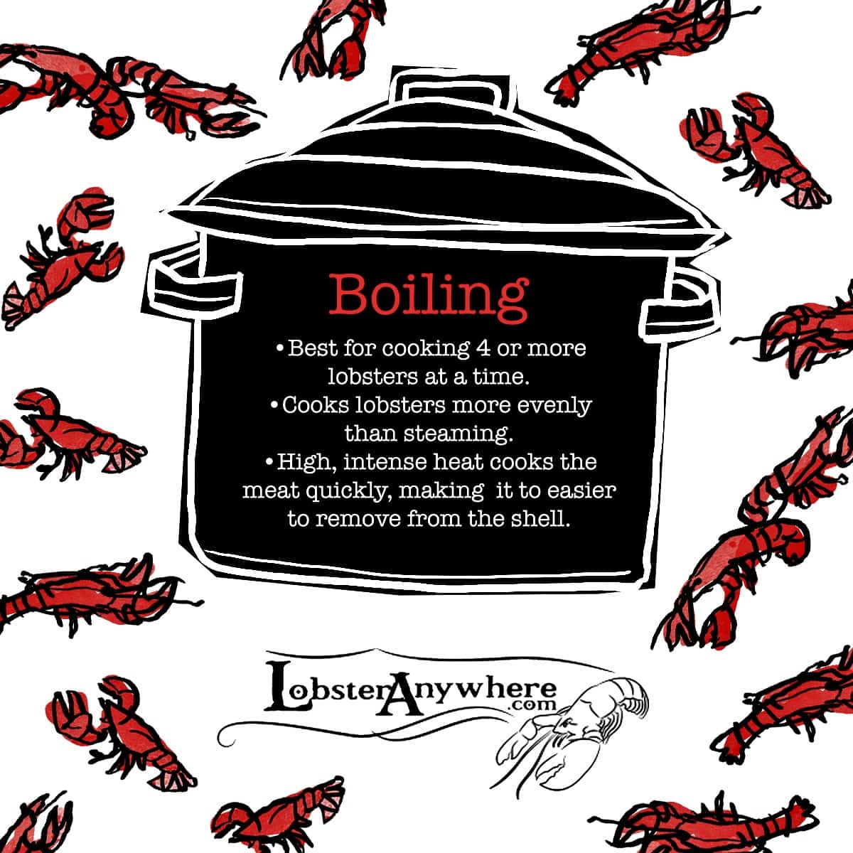 How do you boil a lobster step by step?
