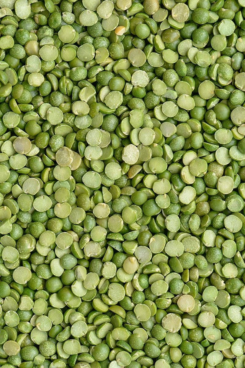 How do you boil dry split peas?