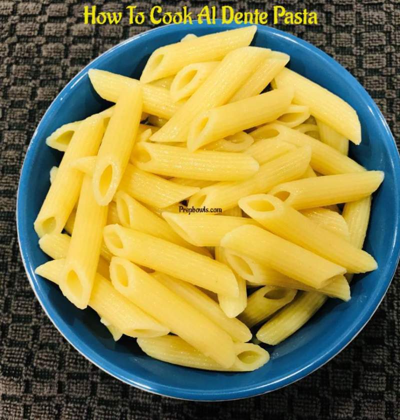 How do you boil pasta al dente?