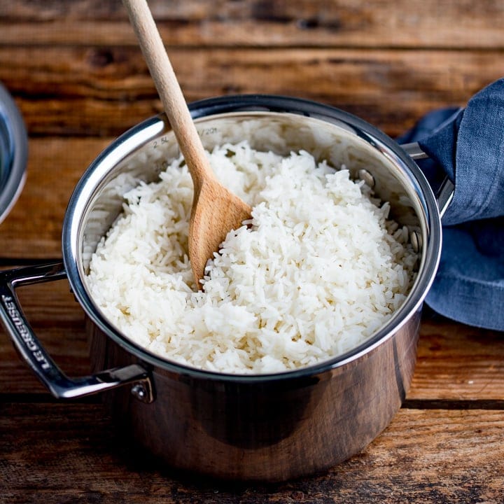 How do you boil rice?