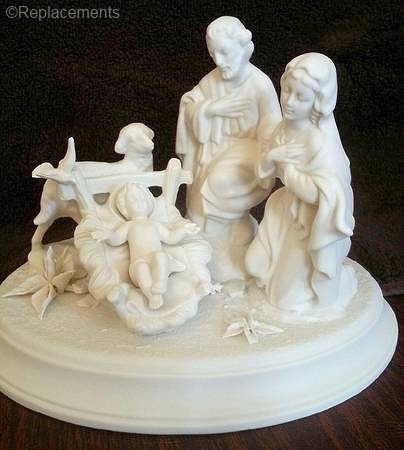 How do you clean bisque porcelain figurines?