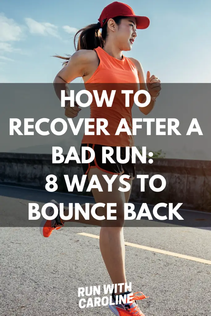 How do you come back from a bad marathon?