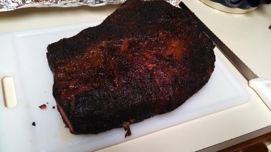 How do you cook a 17 pound brisket?