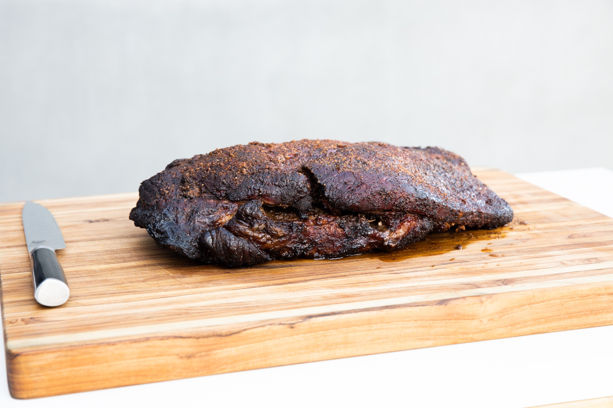 How do you cook a brisket flat fast?