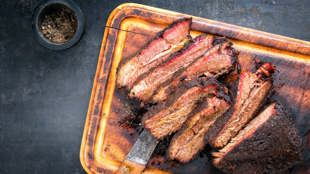 How do you cook a brisket without it getting tough?